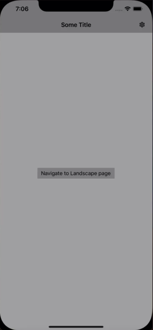 [iOS] The commandbar doesn't handle the notch when navigating back from a page displayed in ...