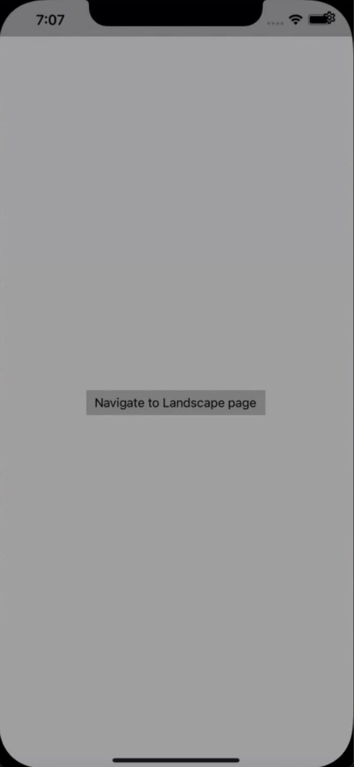 [iOS] The commandbar doesn't handle the notch when navigating back from a page displayed in ...