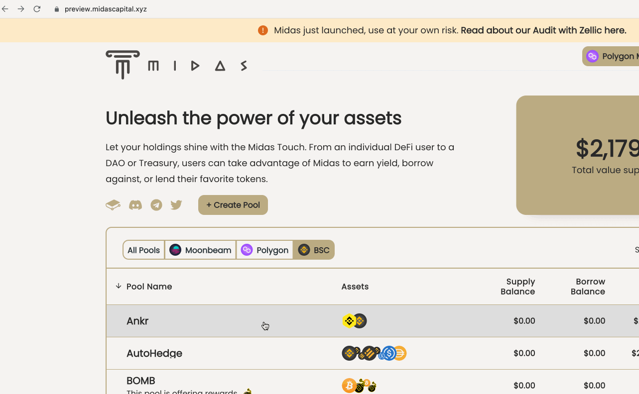 Prevent Flickering on Navigation · Issue #796 · Midas-Protocol/monorepo · GitHub