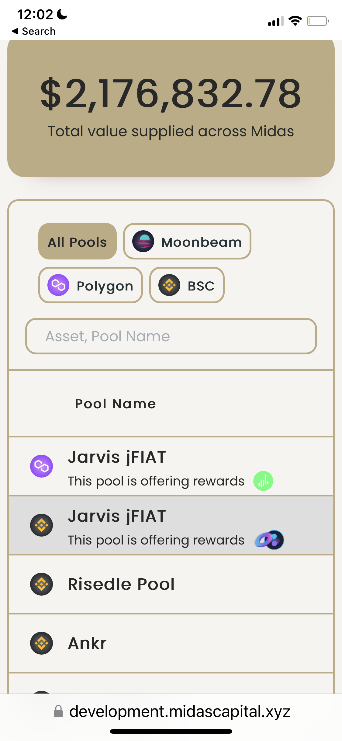 Prevent Flickering on Navigation · Issue #796 · Midas-Protocol/monorepo · GitHub
