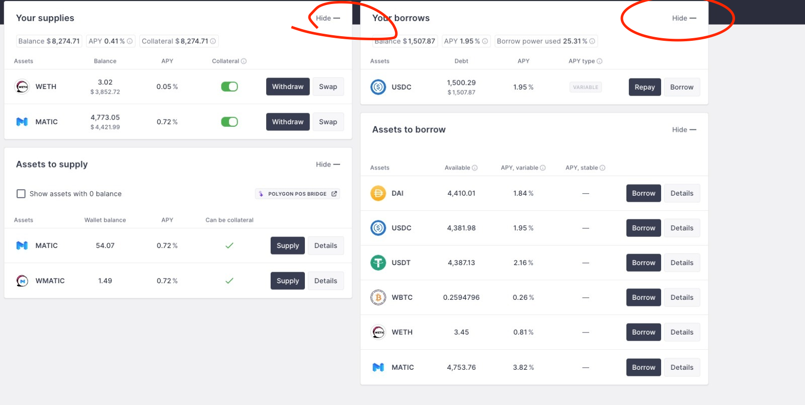 Add Button to Hide "Empty" Markets · Issue #1081 · Midas-Protocol/monorepo · GitHub