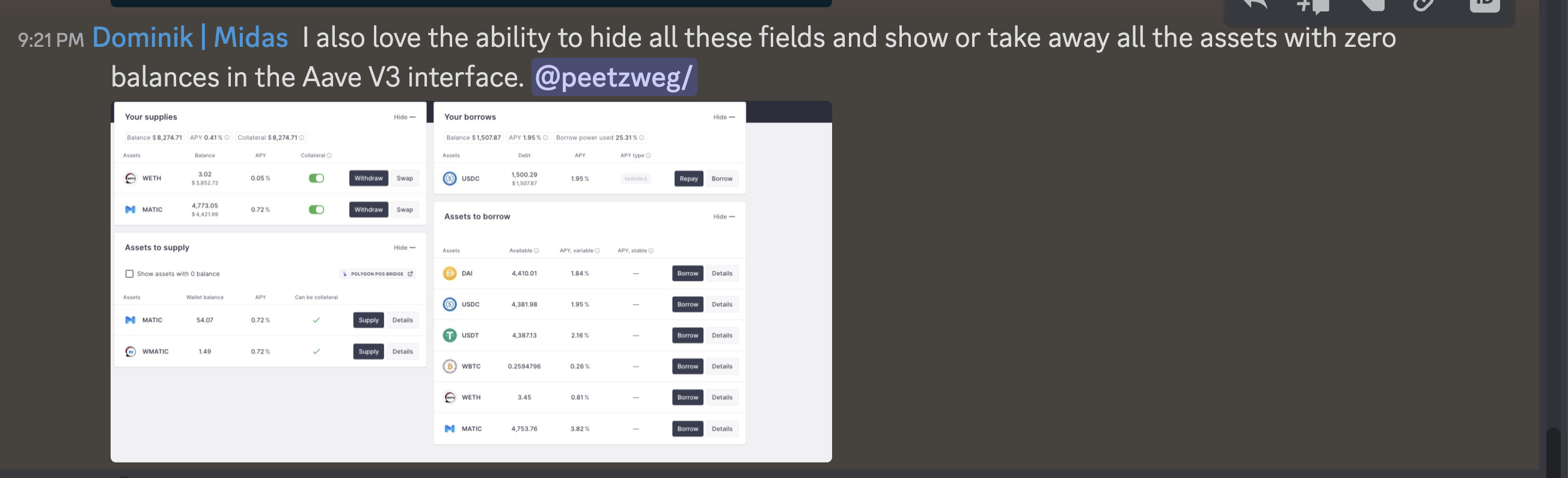 Add Button to Hide "Empty" Markets · Issue #1081 · Midas-Protocol/monorepo · GitHub
