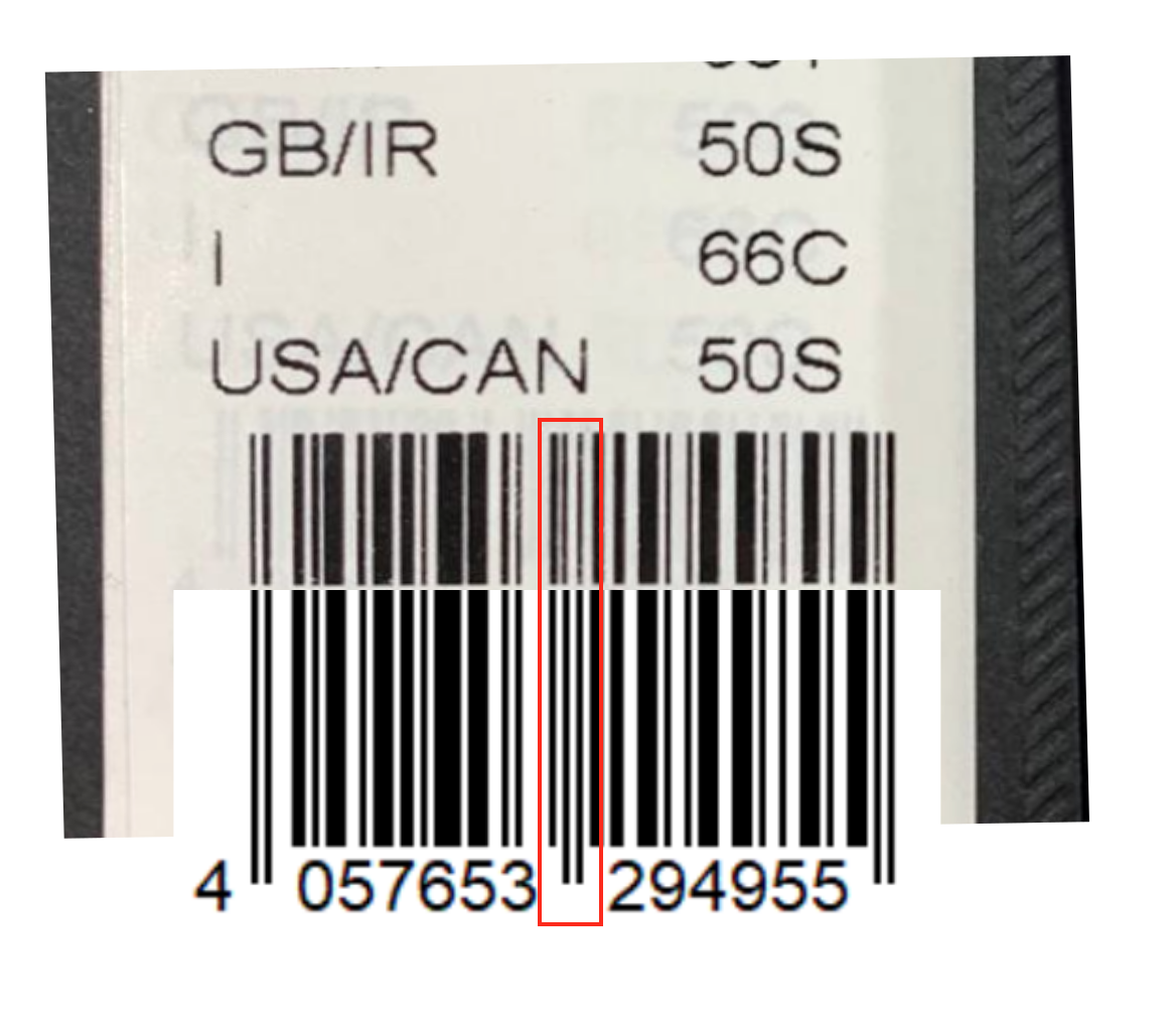 Unable to Scan this EAN-13 · Issue #2640 · react-native-camera/react-native-camera · GitHub