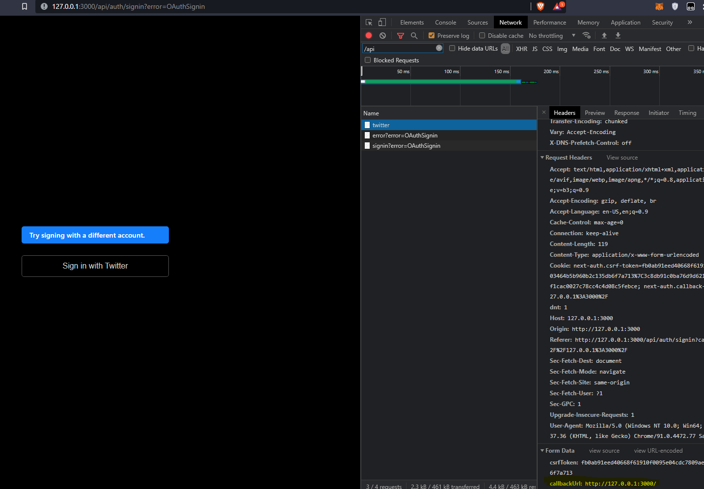 Callback URL not approved for this client application · Issue #1242 · nextauthjs/next-auth · GitHub