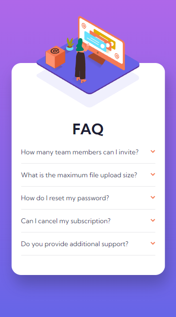 GitHub - DwillDev/FrEndMen-FAQ-Accordion-Card