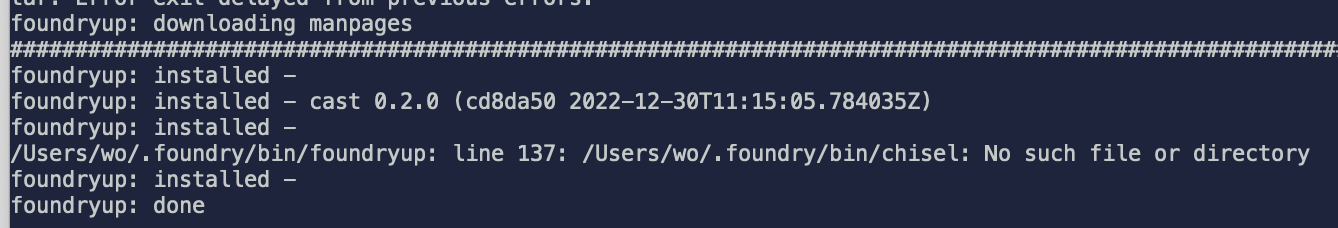Installation problem · Issue #4170 · foundry-rs/foundry · GitHub