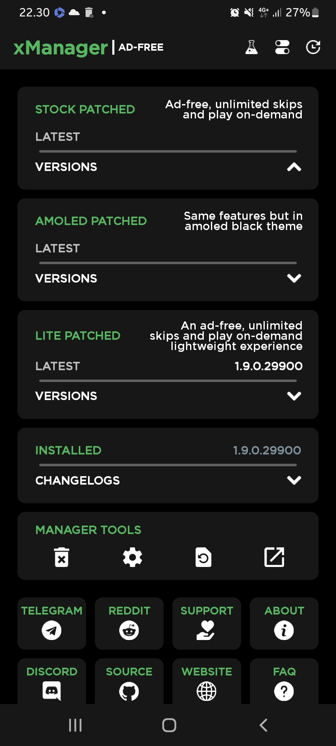 Can't see Amoled Patched or Stock Patched · Issue #290 · Team-xManager/xManager · GitHub