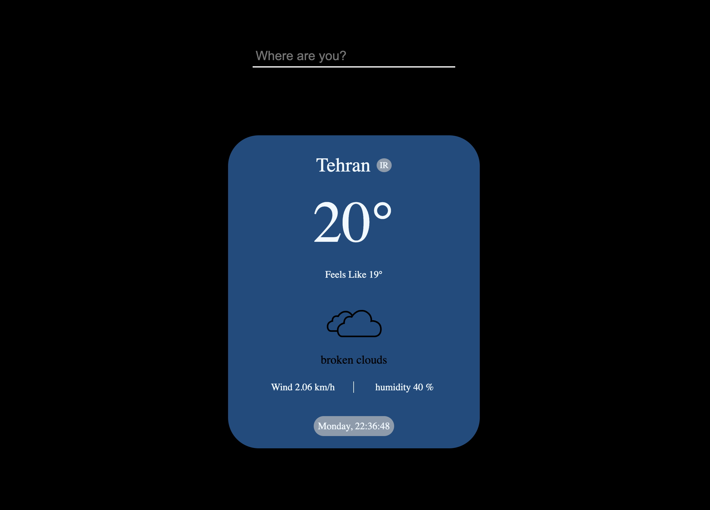 GitHub - floKianB/WeatherApp-API: weather app designed with vanilla ...