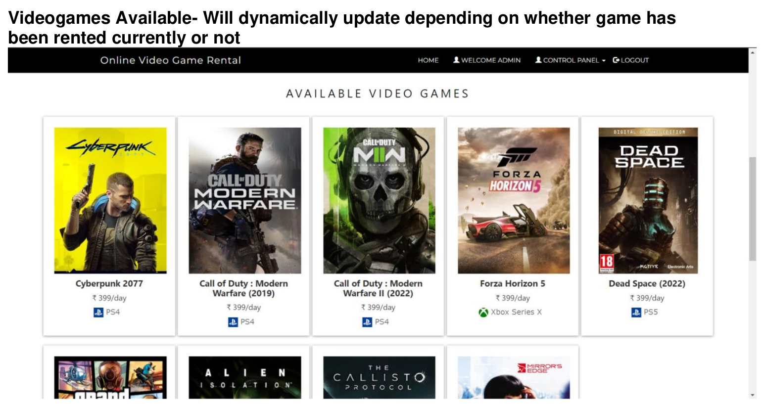 GitHub - ramselvaraj/video-game-rental-system: An Online Video Game ... GitHub - ramselvaraj/video-game-rental-system: An Online Video Game ...