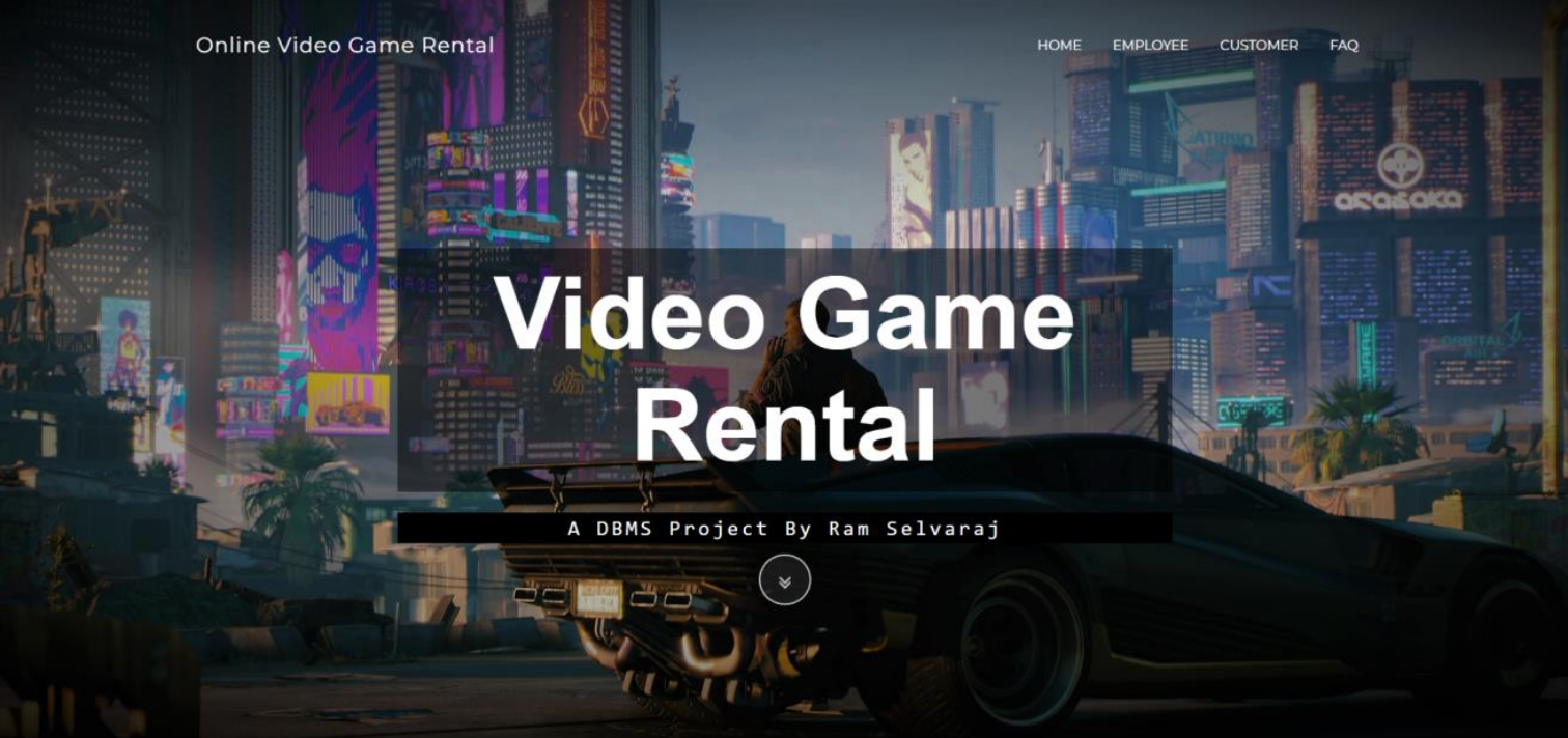 GitHub - ramselvaraj/video-game-rental-system: An Online Video Game ...