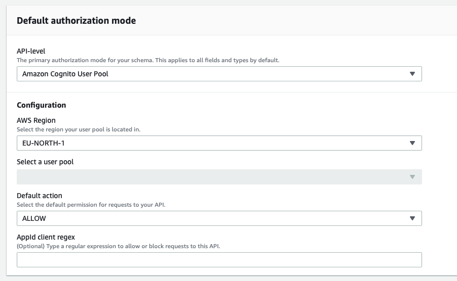 Default authorization mode Error: Network Failure · Issue #709 · aws-amplify/amplify-studio · GitHub