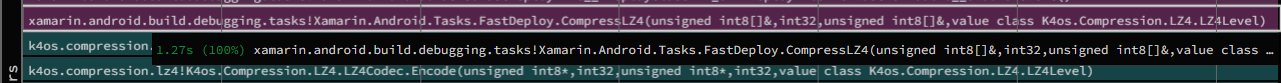 First Deploy: Investigate time spent with LZ4 · Issue #7572 · dotnet/android · GitHub