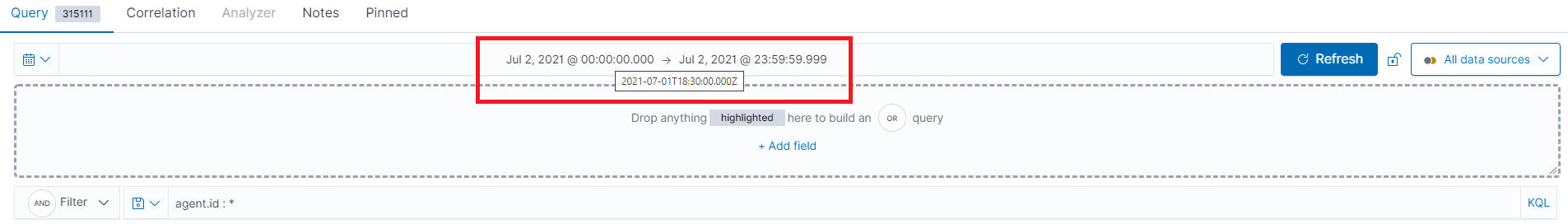 Wrong Date Shows In The Tooltip If We Hover On Date Under Timelines Tab · Issue 104276 9448