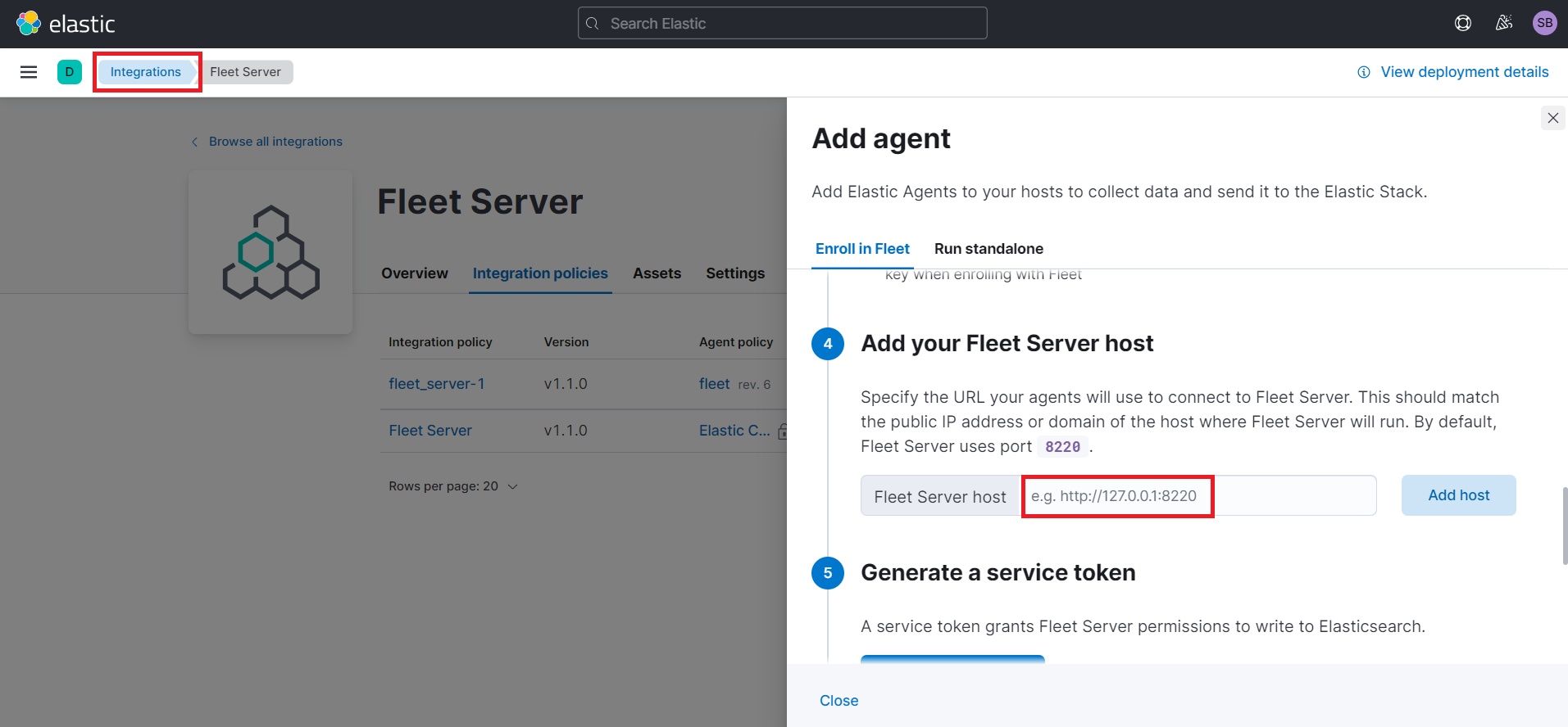 [Fleet]: Incorrect suggested value at `Fleet Server host` under `Add agent` flyout. · Issue ...