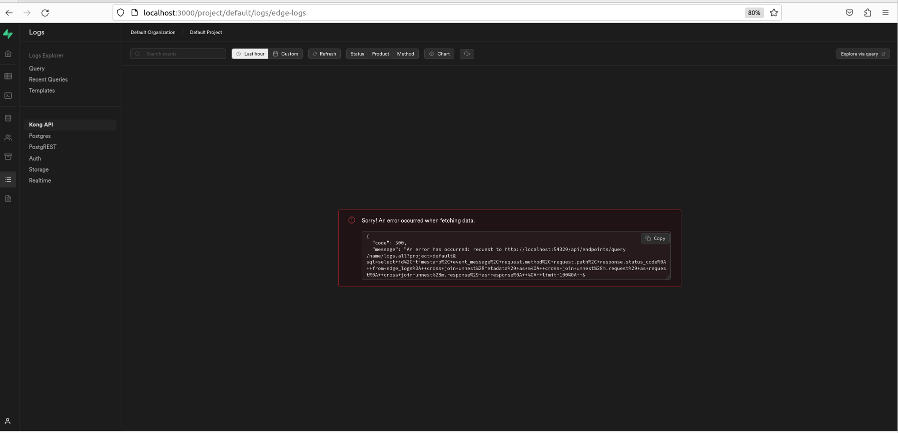 Errors when I follow the self hosting Tutorial using Docker-compose · Issue #14222 · supabase ...