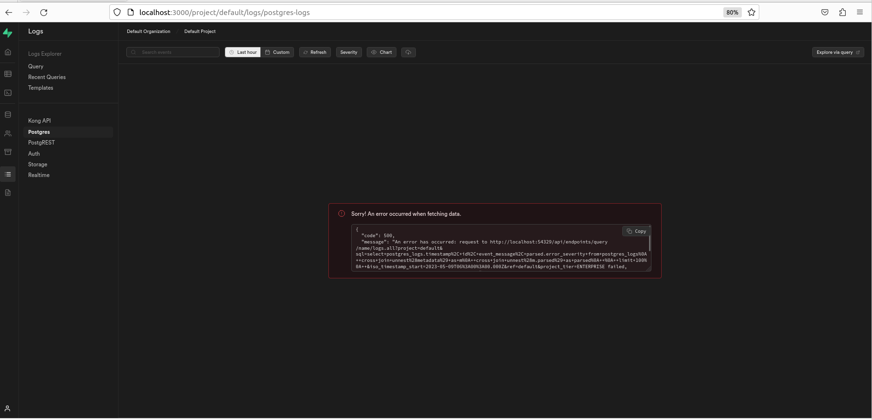 Errors when I follow the self hosting Tutorial using Docker-compose · Issue #14222 · supabase ...
