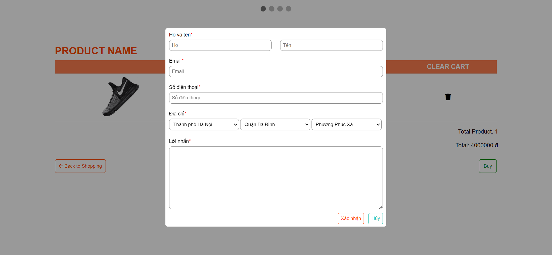 GitHub - Thanhvinh171/Javascript-Cart