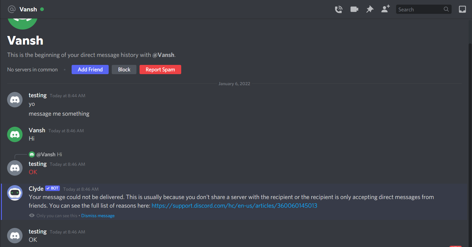 Bugs to be fixed · Issue #575 · spacebarchat/server · GitHub