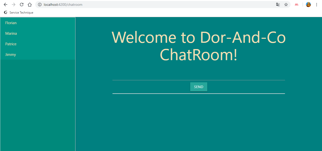 Github Bartduffangularchatroom Small Project Of Chatroom With An Angular Front End Nodejs