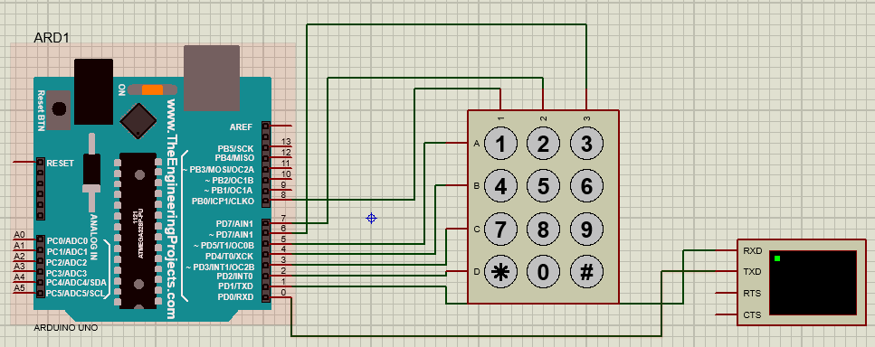 GitHub - sahana473/Keypad: Simplest use of the matrix Keypad interfaced ...