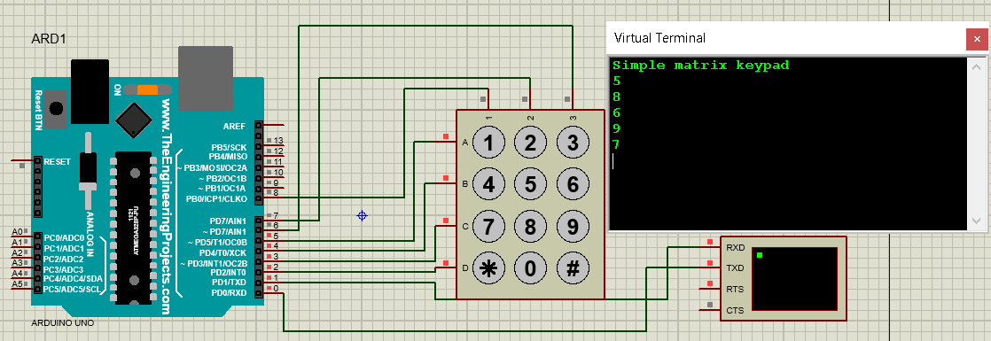 GitHub - sahana473/Keypad: Simplest use of the matrix Keypad interfaced ...