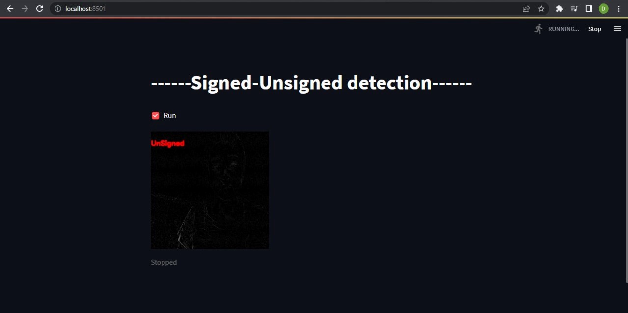 GitHub - Dharini-Karthikeyan/Signed-Unsigned-Detection