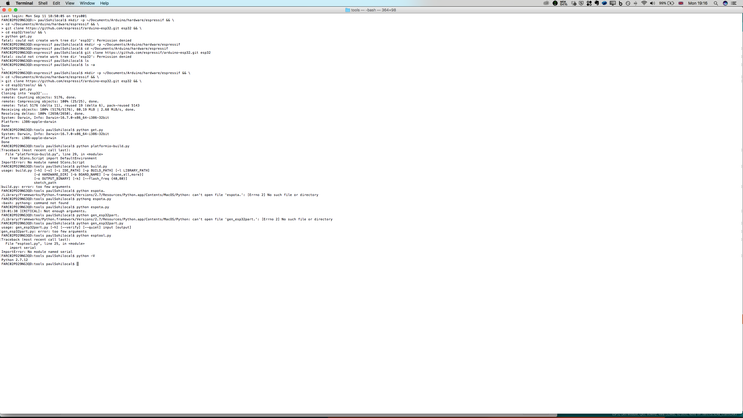 Can't install toolchain on a Mac · Issue #626 · espressif/arduino-esp32 · GitHub