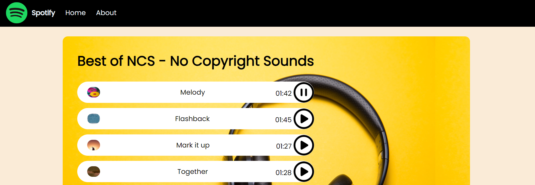GitHub - aryansinha1818/Spotify-Clone