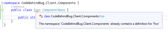 Cannot create "Code Behind" components in VS 2019 · Issue #10201 ...
