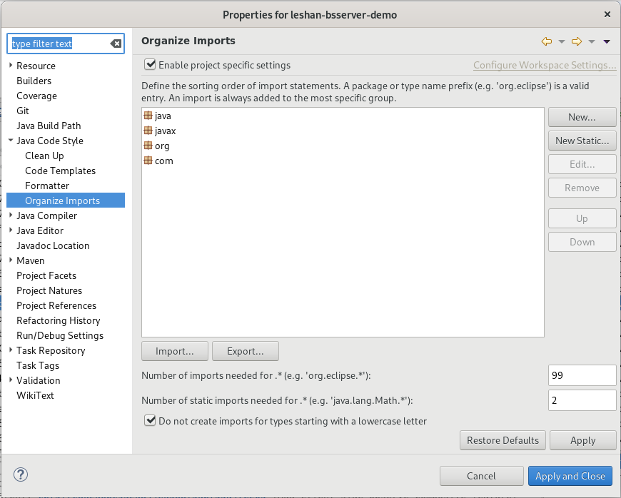 Coding Leshan with IntelliJ IDEA - interoperability issues · Issue #1067 · eclipse-leshan/leshan ...