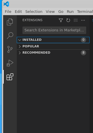 vs code loses extensions when new volume gets attached · Issue #1535 · StatCan/aaw · GitHub