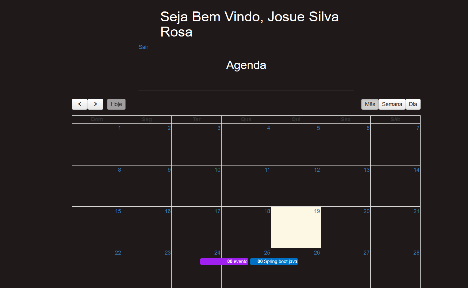 GitHub - Josuesilva454/Continuacao-Sistema-Calendario