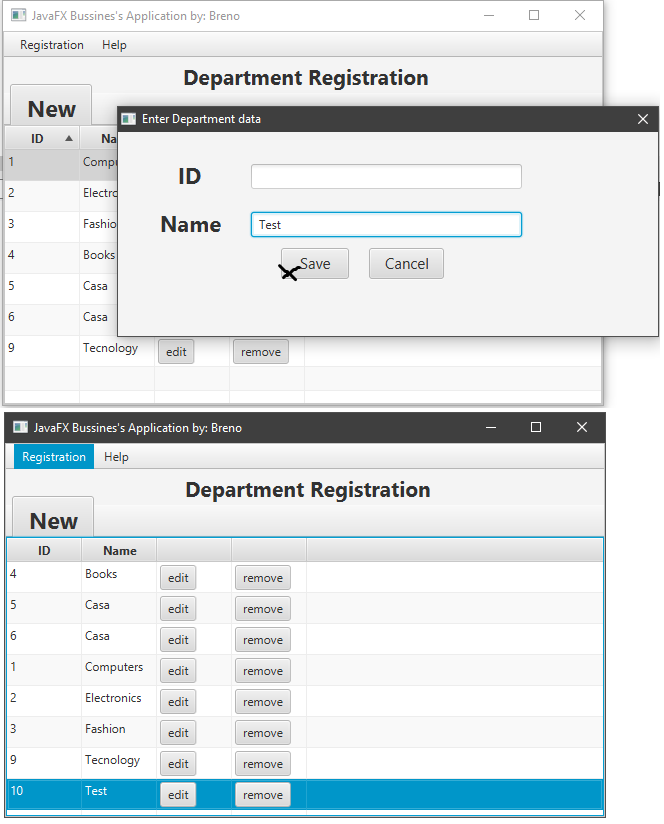Github Brenorevjavafx Jdbc Crud Utilizando Javafx Com O Banco De Dados Jdbc