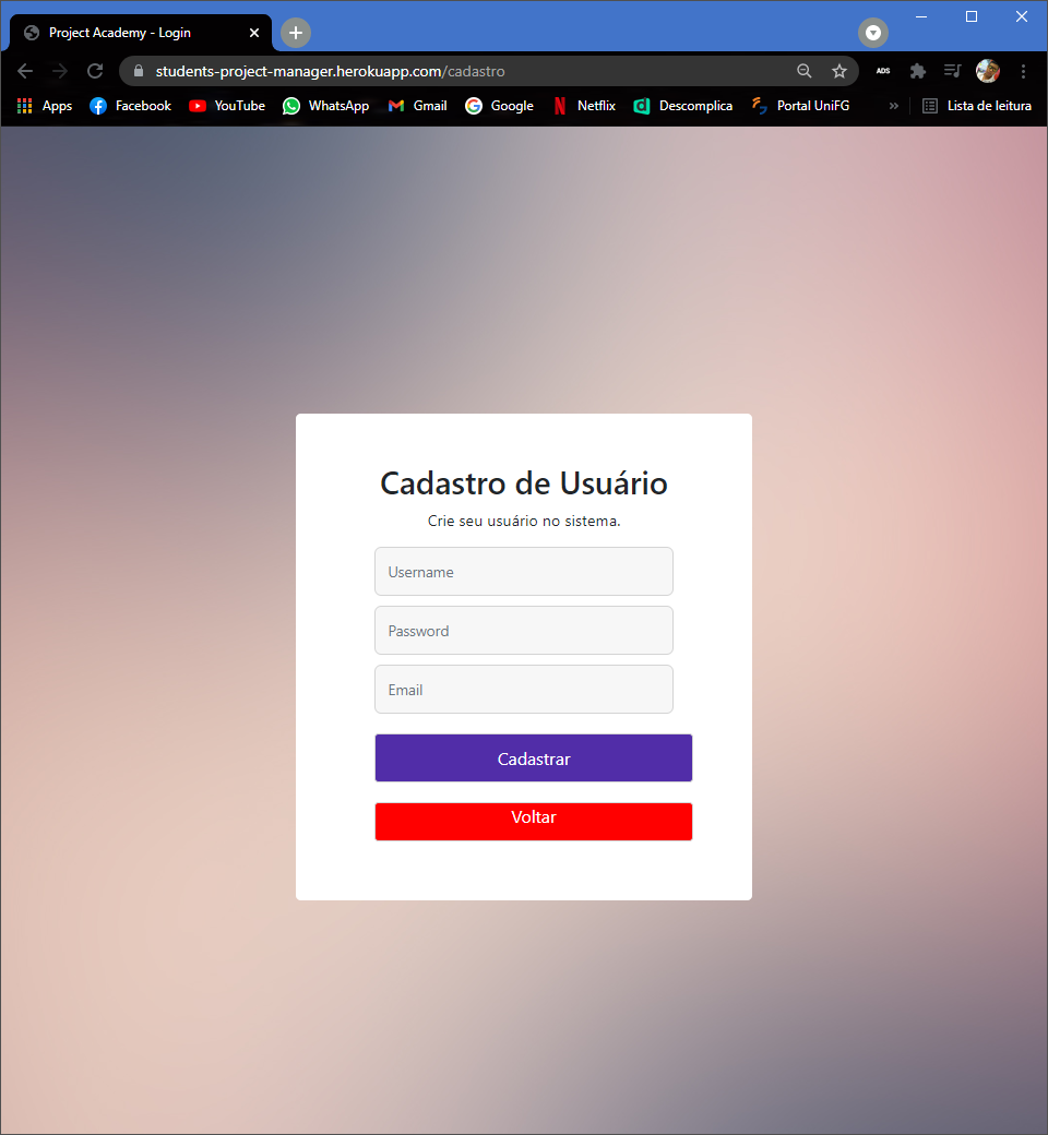 GitHub - BrenoRev/JavaWeb-Gerenciador-de-Alunos: Sistema de controle de ...