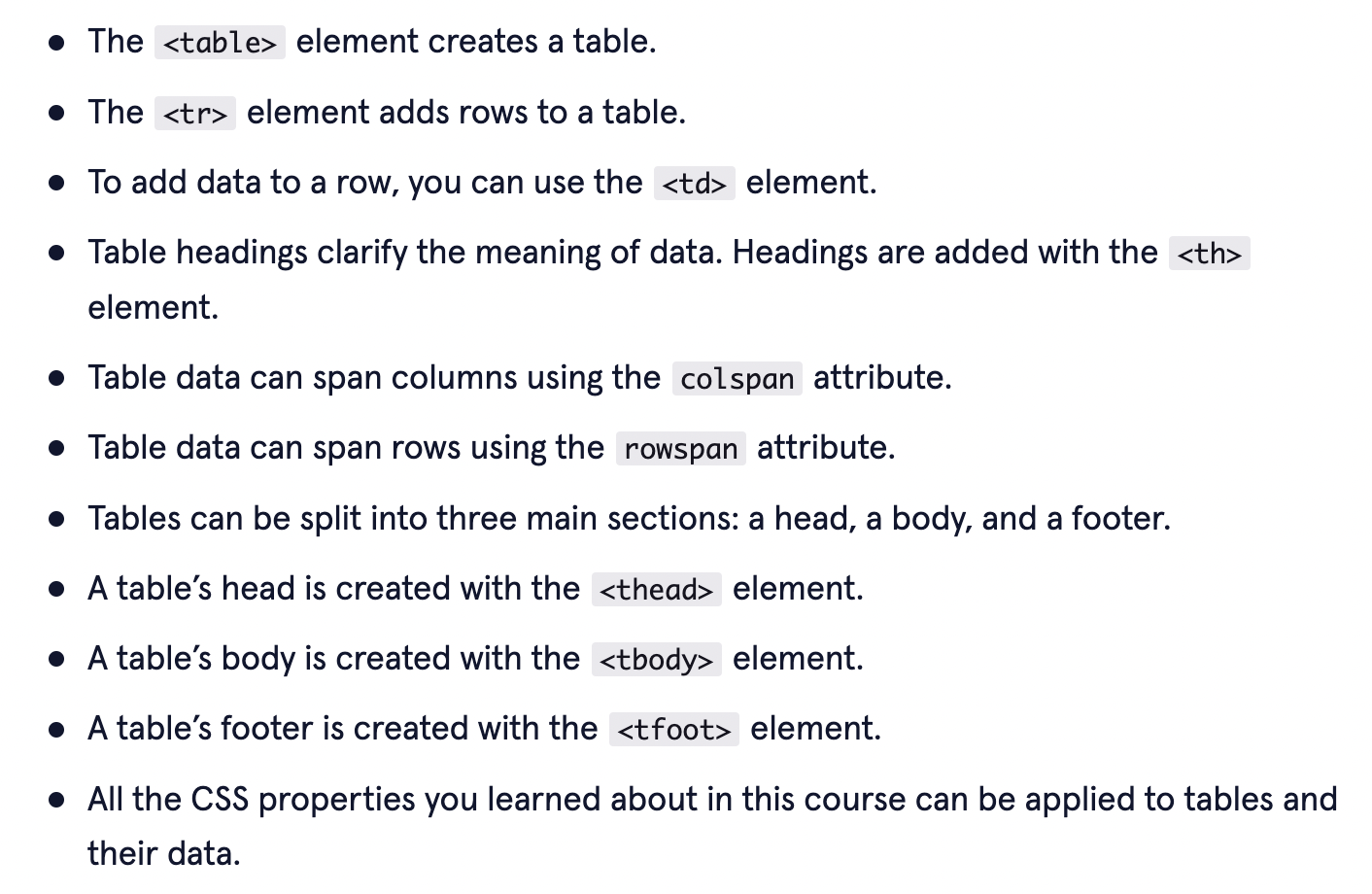 GitHub - classonjess/Tables: Creating tables:
