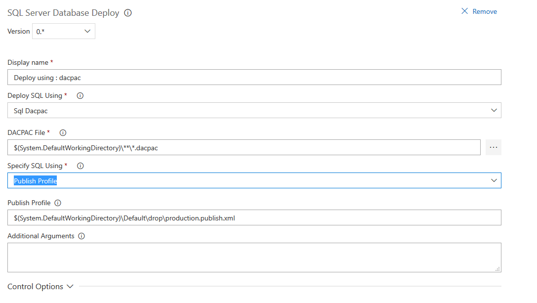 SQL Server Database Deploy Task (using dacpac) · Issue #6173 ...