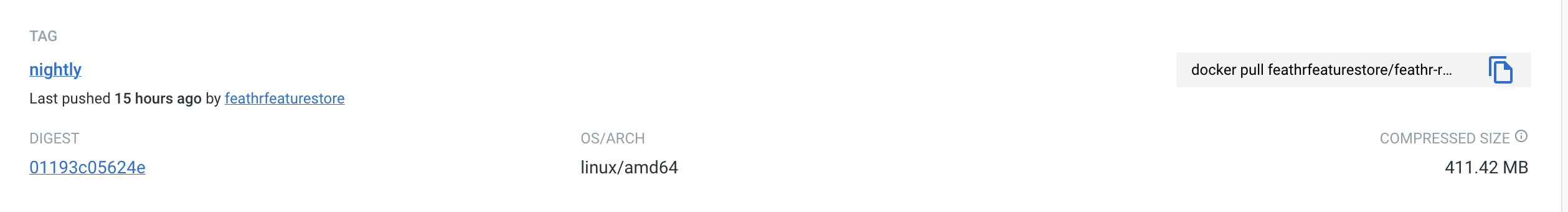 [BUG] Docker image on demo web apps does not get refreshed despite ...