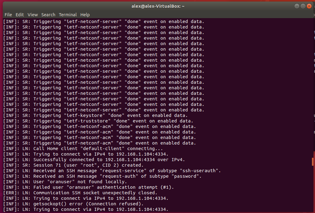 Ssh Connection To Netopeer2 Server Fail · Issue 913 · Cesnetnetopeer2 · Github 5263
