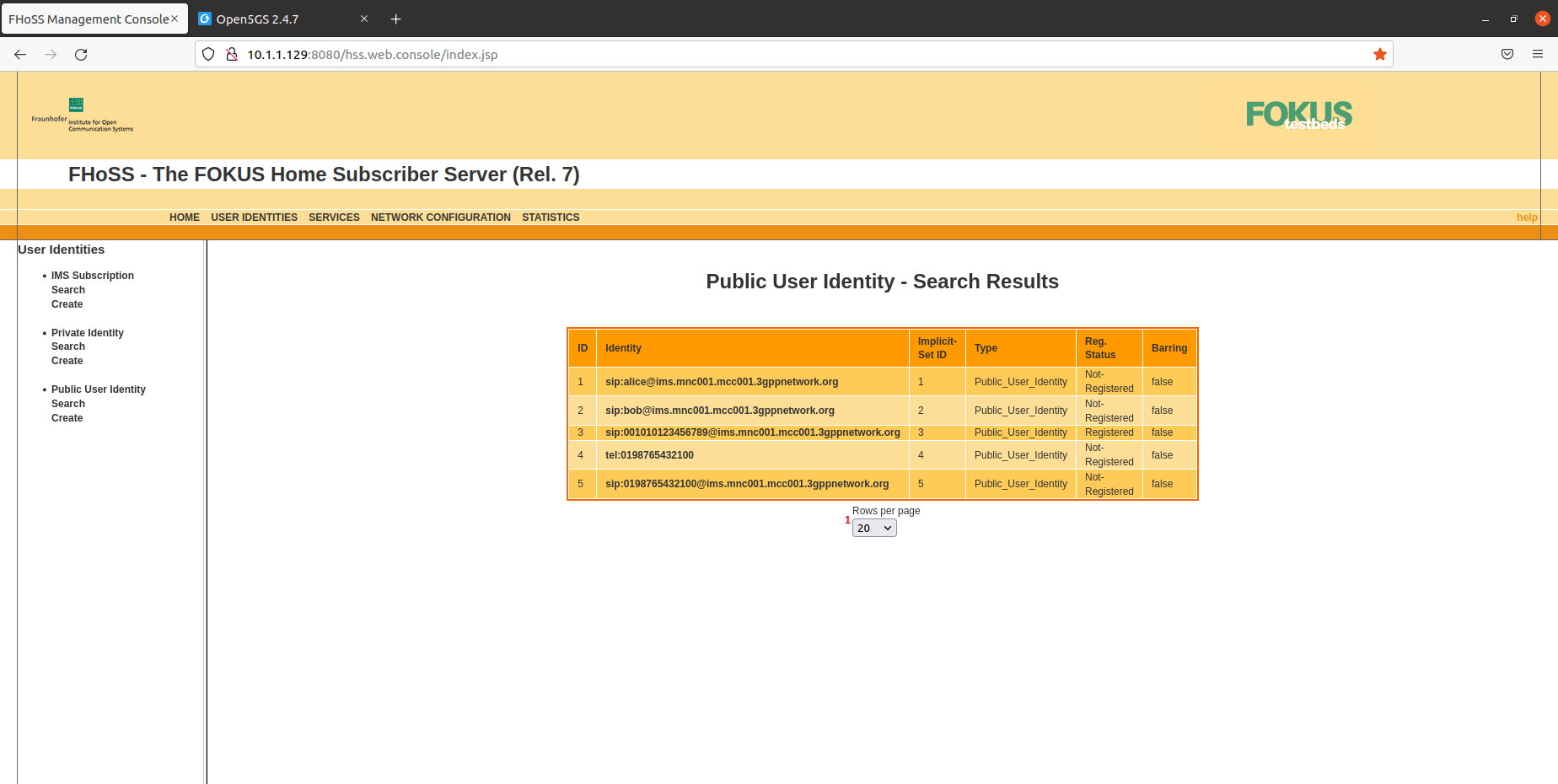 Open5GS + Kamailio IMS for VoLTE issue · Issue #1796 · open5gs/open5gs · GitHub