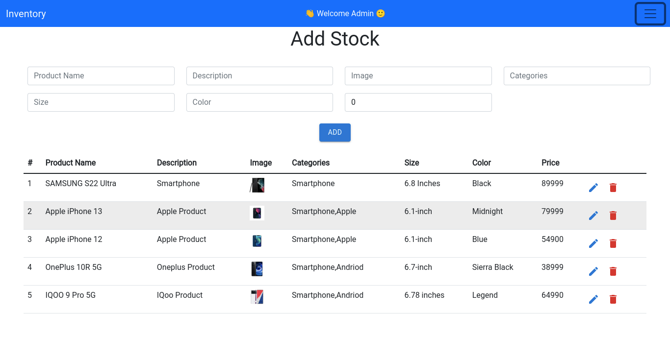GitHub - vaibhavmde/capstone-Inventory: Inventry app to manage your ...