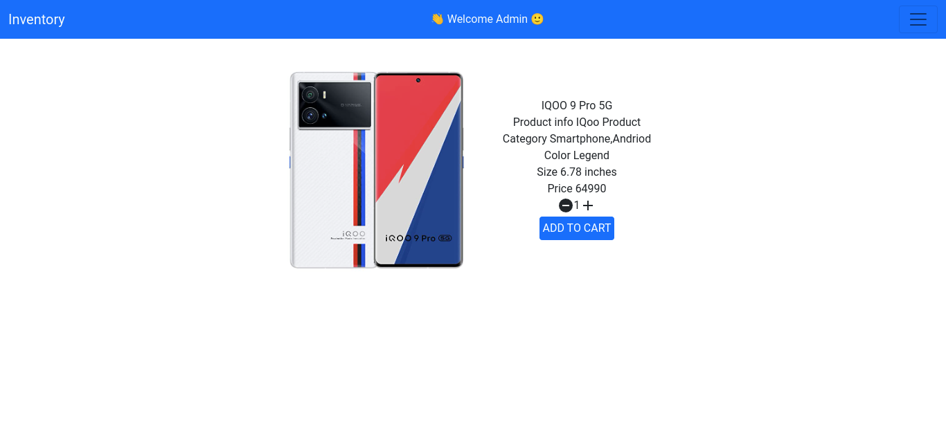 GitHub - vaibhavmde/capstone-Inventory: Inventry app to manage your inventry and bills