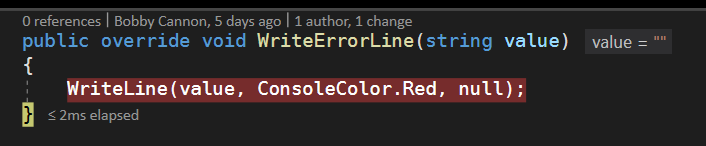 Powershell SDK custom Host Error Output after Write-Error with Parameter ErrorRecord broken ...