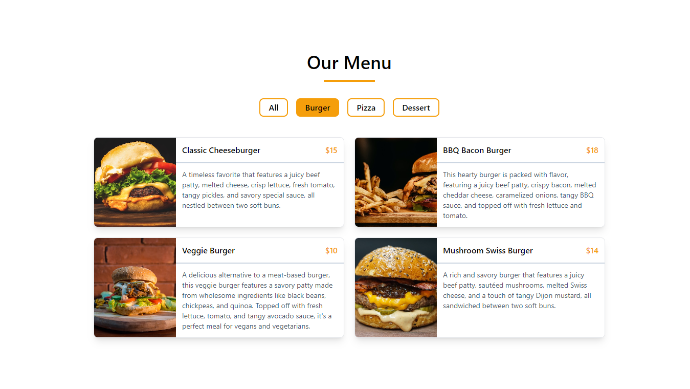 GitHub - MeFaisalAnsari/menu: This JavaScript project displays a ...