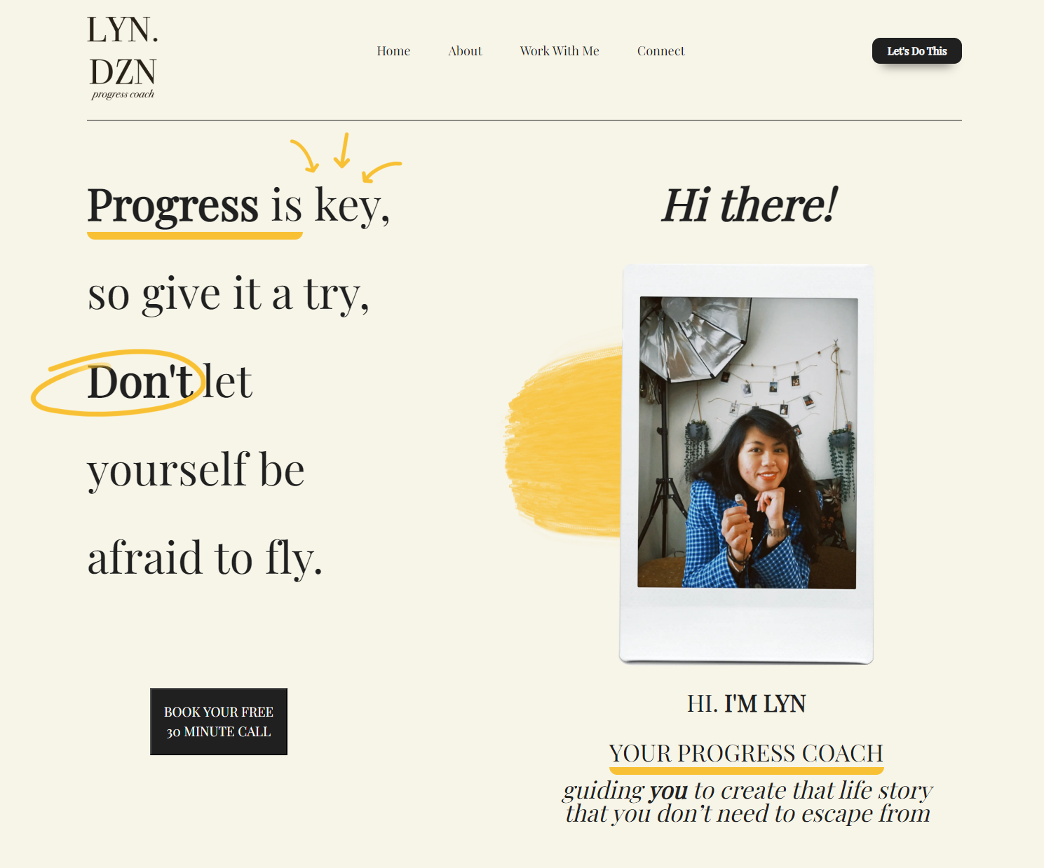 GitHub - Edlenh/LynDznProgressCoach: Lyn Dizon Life Coach Website