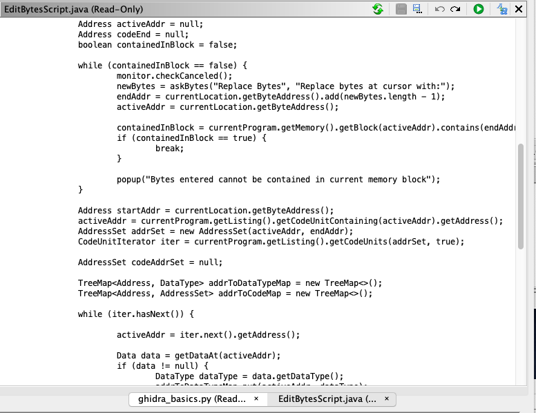 No Horizontal Scroll in Basic Script Editor (MacOS) · Issue #195 ...
