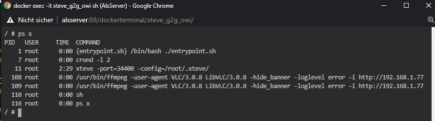 Stream buffer with FFmpeg does not allow more than one connection · Issue #75 · xteve-project ...