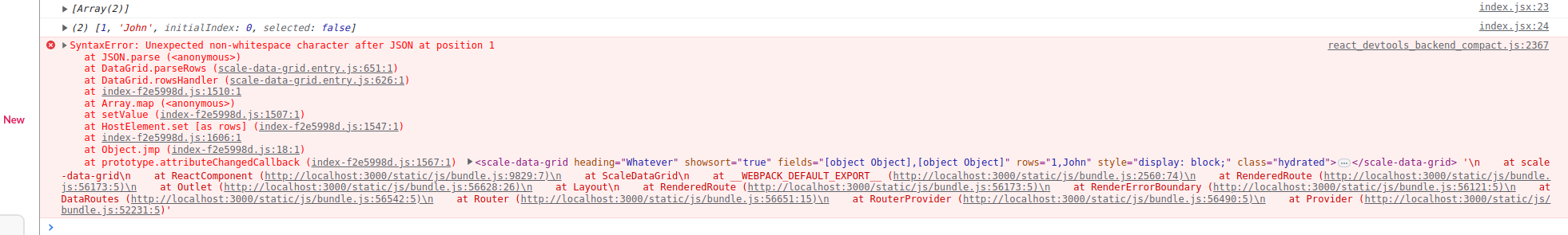 Data grid-falsy data structure · Issue #1861 · telekom/scale · GitHub