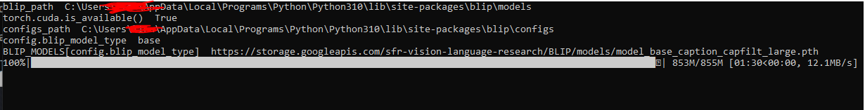 Failed to load BLIP · Issue #33 · pharmapsychotic/clip-interrogator · GitHub