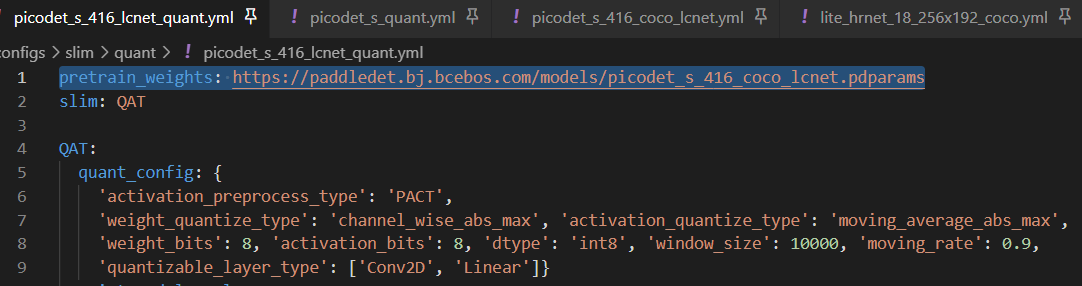 tinypose and lite hrne QAT 训练失败！ · Issue #1135 · PaddlePaddle/PaddleSlim · GitHub
