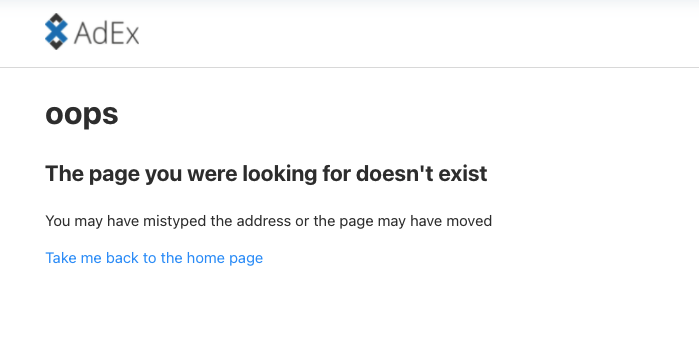 Invalid links on the Staking Page · Issue #136 · AmbireTech/adex-staking · GitHub